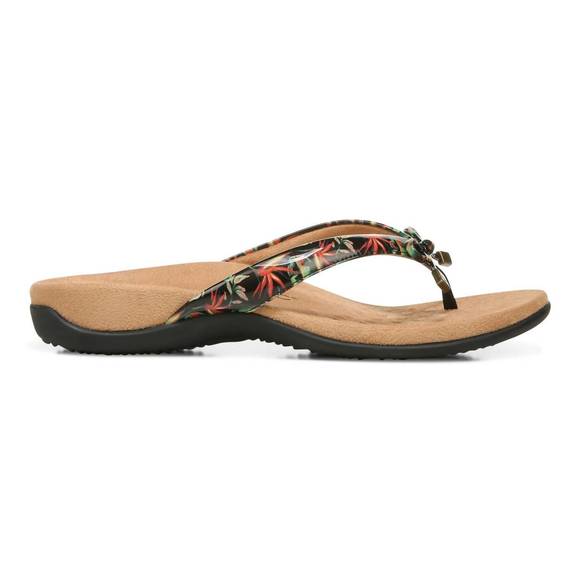 Vionic | Shoes | New Vionic Womens Bella Ii Toe Post Sandal In Black ...